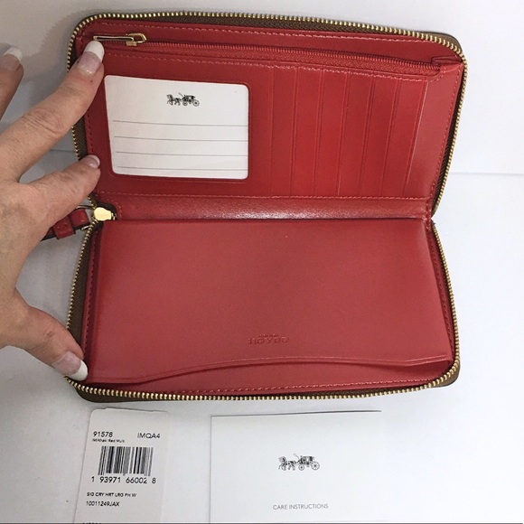 Coach | Bags | Coach Heart Wristlet Wallet Phone Case Bag Nwt | Poshmark